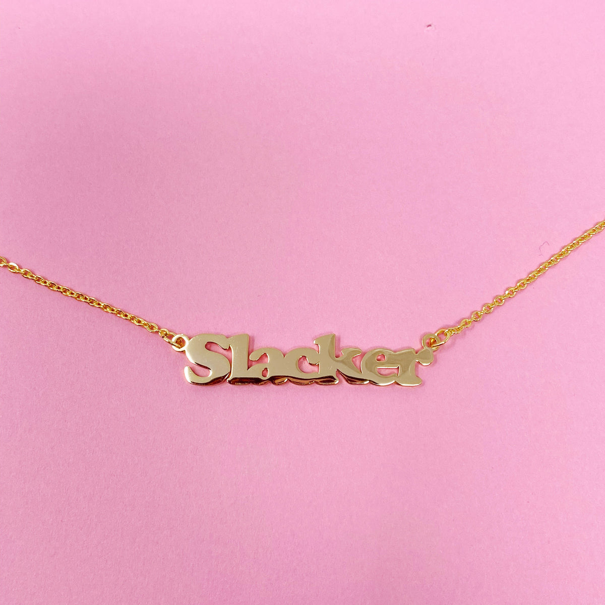 Slacker Necklace – Made Au Gold